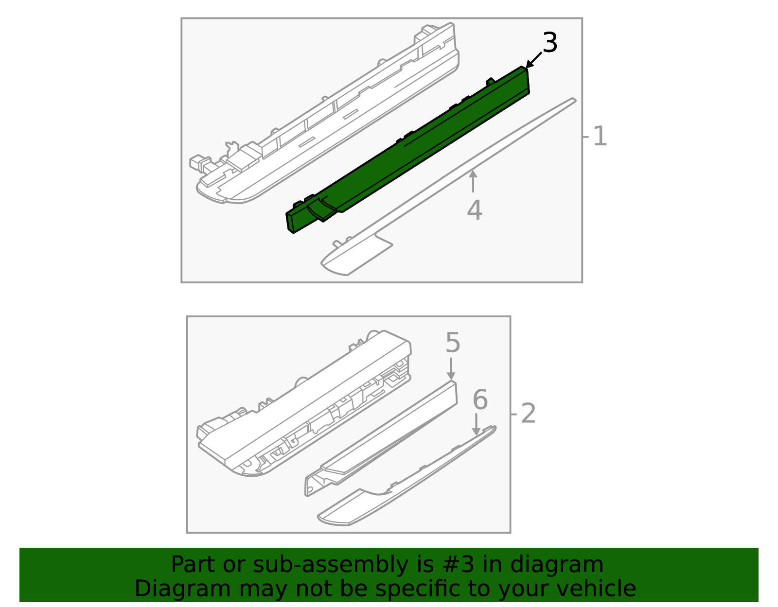 Hyundai Fender Molding - Wheel Arch Trim - Part #923B8-T1000-E5E ...
