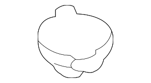 2007-2015 Mitsubishi Reservoir Cap 4455A252 | Mitsubishi Parts ...