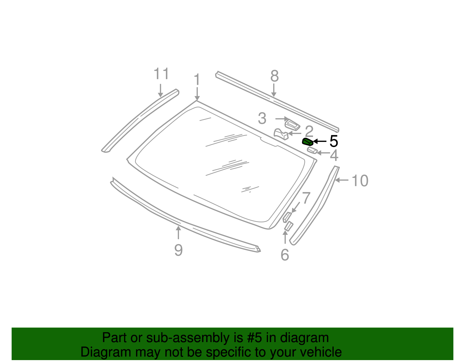 91568-SX0-003 - 1995-2011 Honda - Fastener A Windshield | All Discount ...