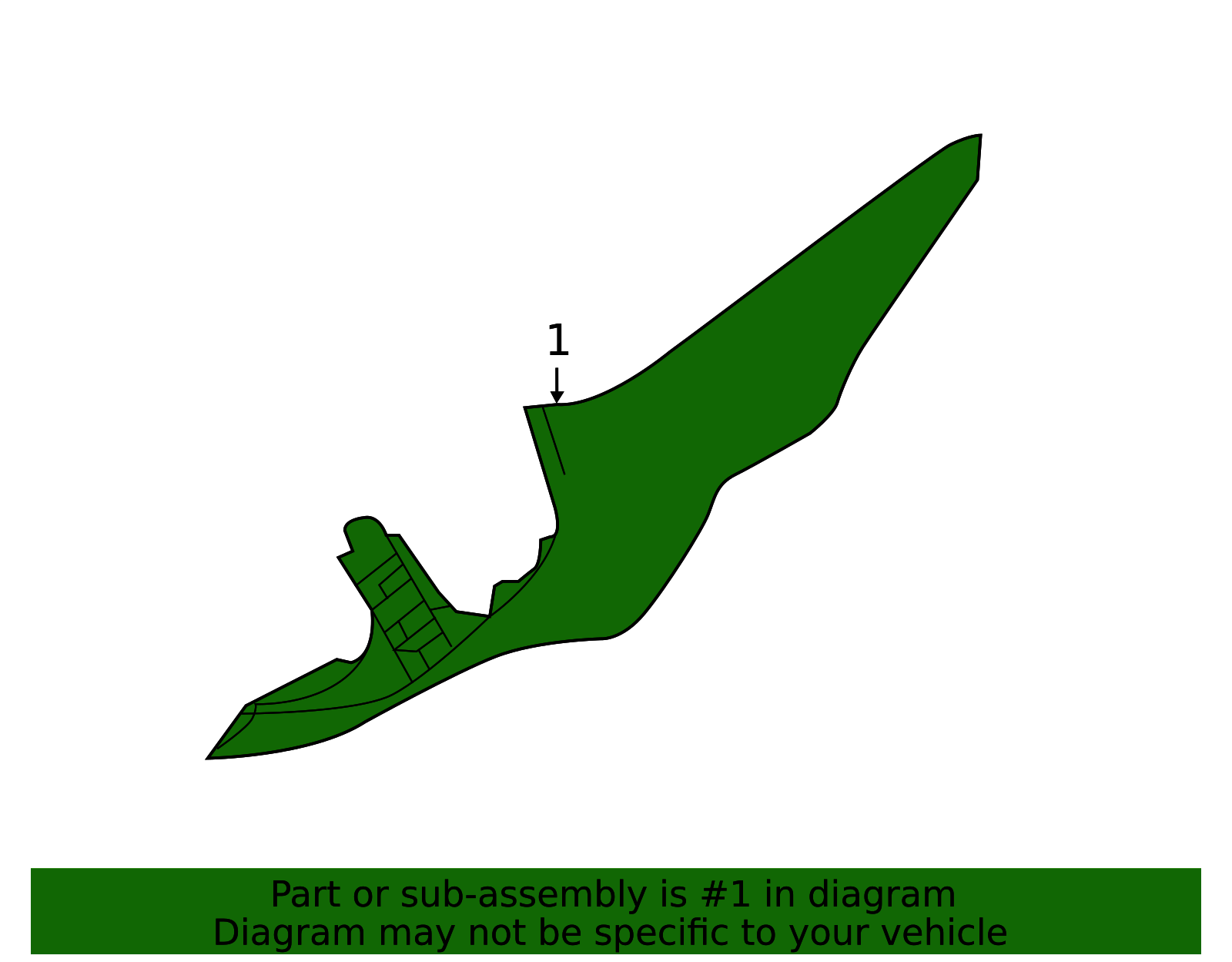 2020-2025 Nissan Versa Upper Quarter Trim 76934-5EF0A | Nissan Parts ...