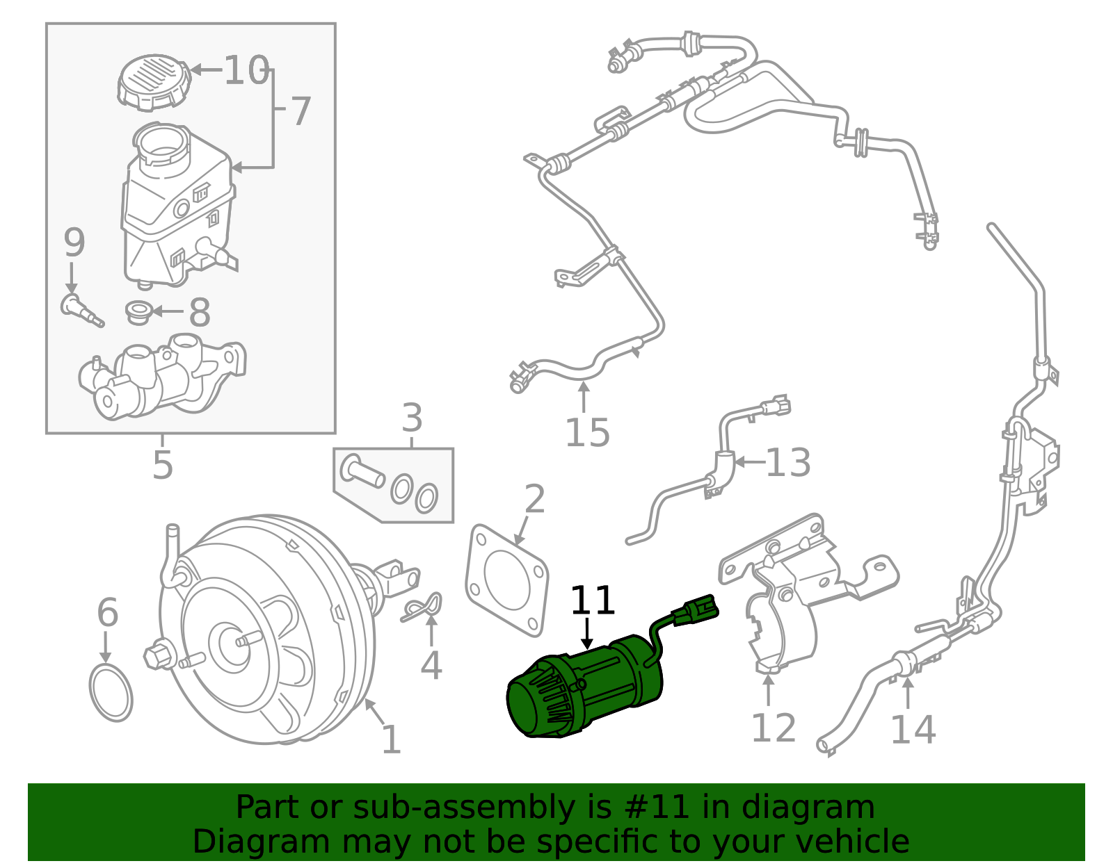 2018-2023 Kia Stinger Vacuum Pump 59220-J6000 | TascaParts.com