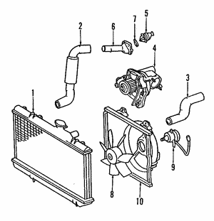 Genuine OEM Toyota Thermostats | Toyota Parts Center