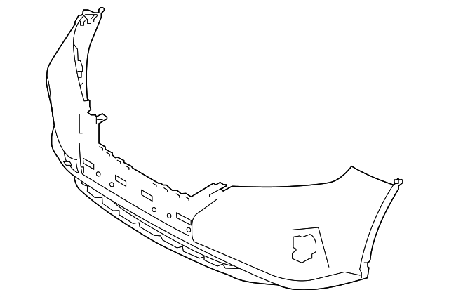 62022-9UF0H - Bumper Cover 2019-2024 Nissan Murano | Official Nissan ...