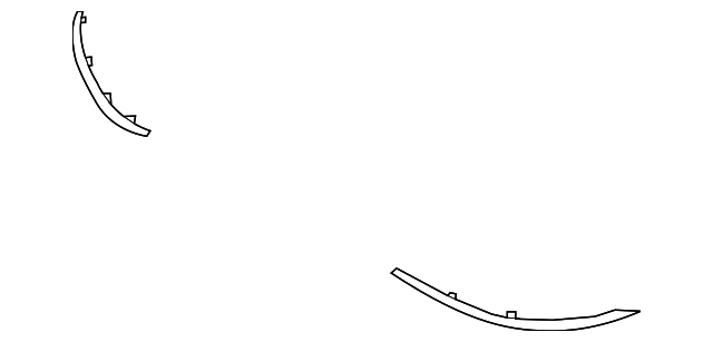 2015-2024 Nissan Murano Corner Molding 85074-5AA0A | Bill Kay Nissan Parts