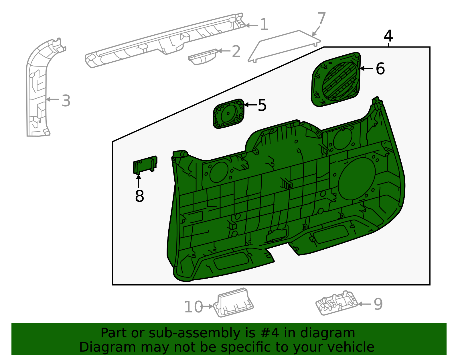 64780-60550-C0 - High-Quality Lower Trim for 2024-2025 Lexus GX550 ...