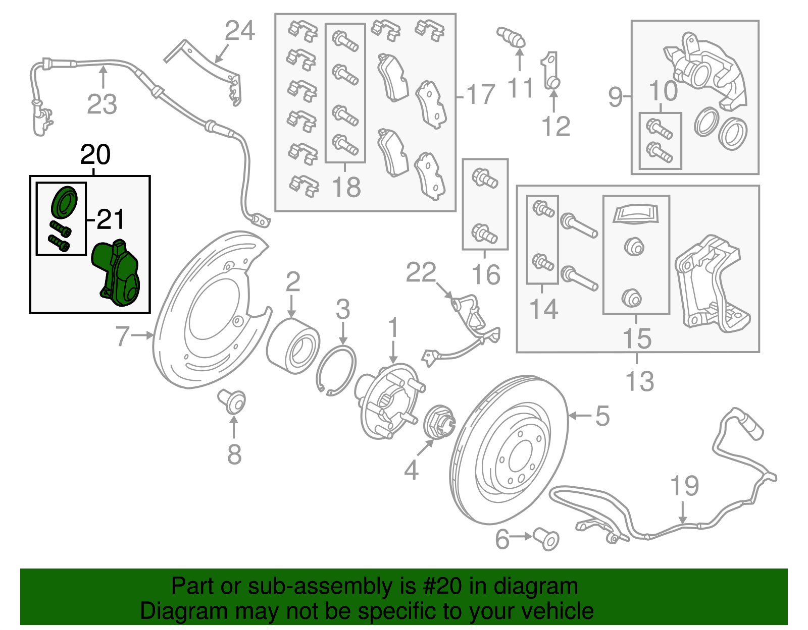 LR036573 - Actuator - 2013-2017 Land-Rover | Land Rover Lake Bluff