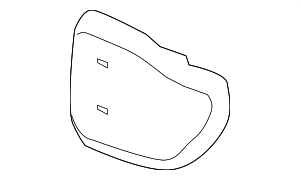 2002-2020 GM Fuel Tank Heat Shield 15836686 GM | GMPartsDirect.com
