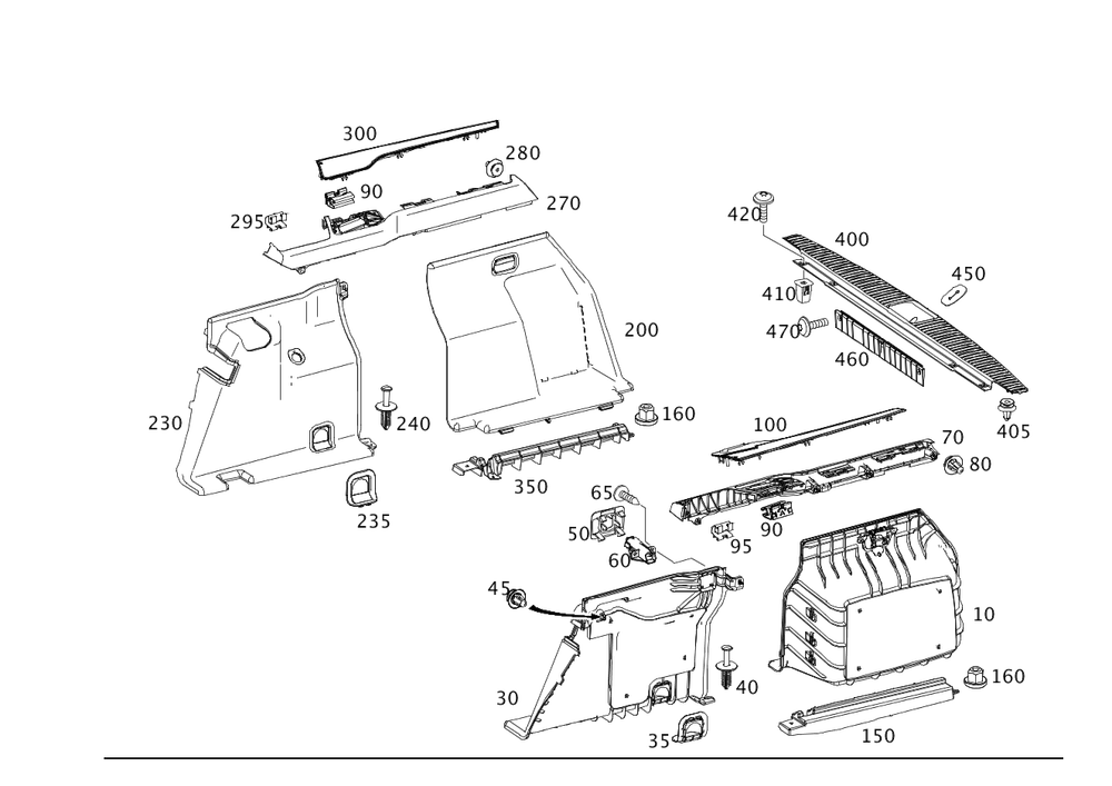 2126940238 - Bracing 2006-2016 Mercedes-Benz | Mercedes-Benz Star Parts