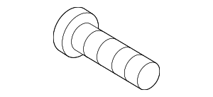2016-2017 Toyota Wheel Stud 90118-WB772 | Toyota Parts Center