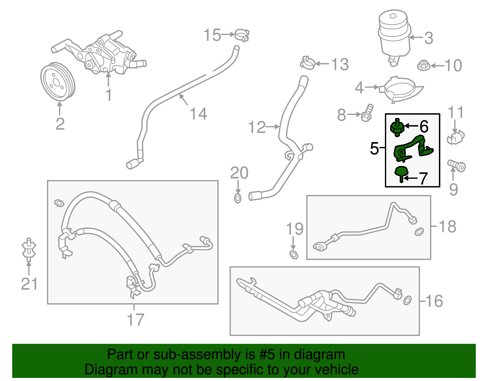 32-41-2-284-419 - Support Bracket 2012-2019 BMW | BMWPartsDirect.com