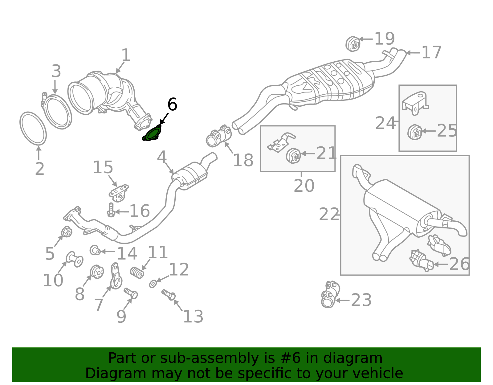 8K0-253-115-K - Gasket 2008-2025 Audi | Audi OEM Parts