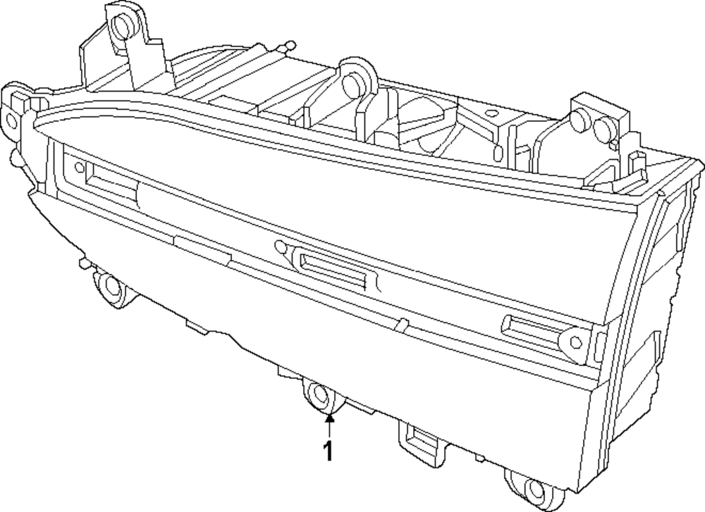Hyundai - 92404-CU100 - Combo Lamp - 2023-2025 Genesis GV60 | OEM ...