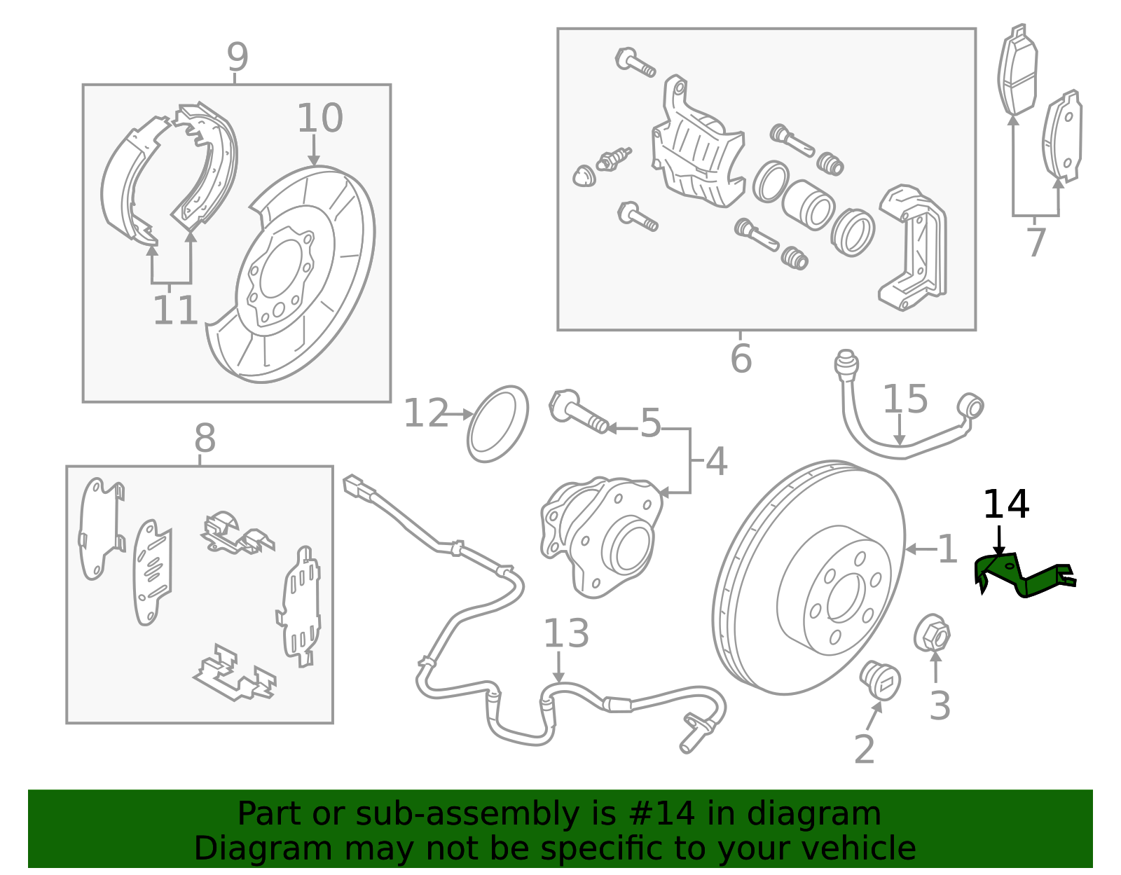 47960-3JA0A - ABS Sensor Bracket - 2013-2020 Nissan | World OEM Parts ...