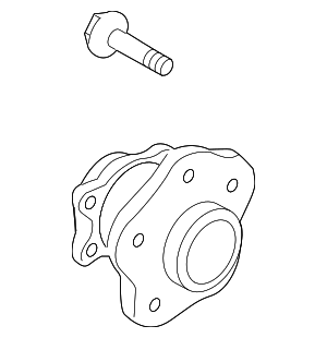 2013-2025 Nissan Hub Assembly 43202-3JA1D | Nissan Parts Central
