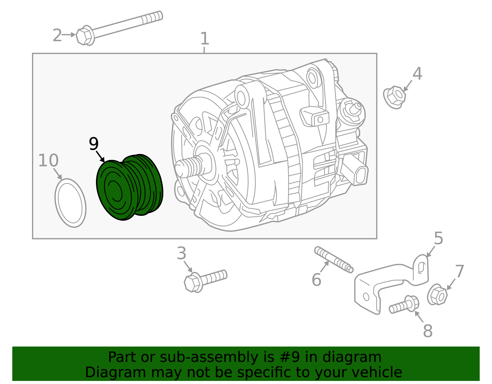 Pulley 27415-0P030 | OEM Parts Online