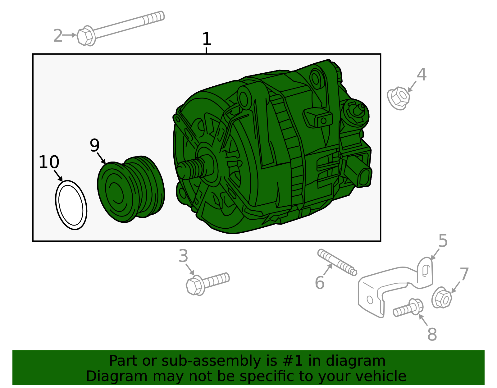 2018-2022 Lexus Alternator 27060-31410 | OEM Parts Online