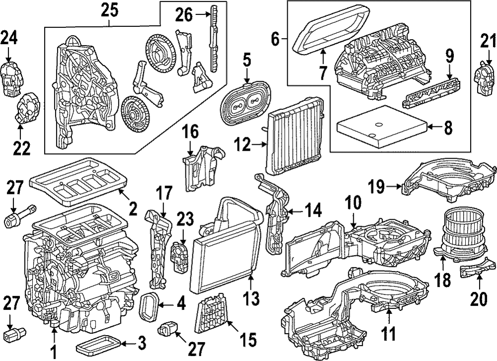 2022-2025 GM HVAC Evaporator Temperature Switch 85146482 | Chevy Parts Pros