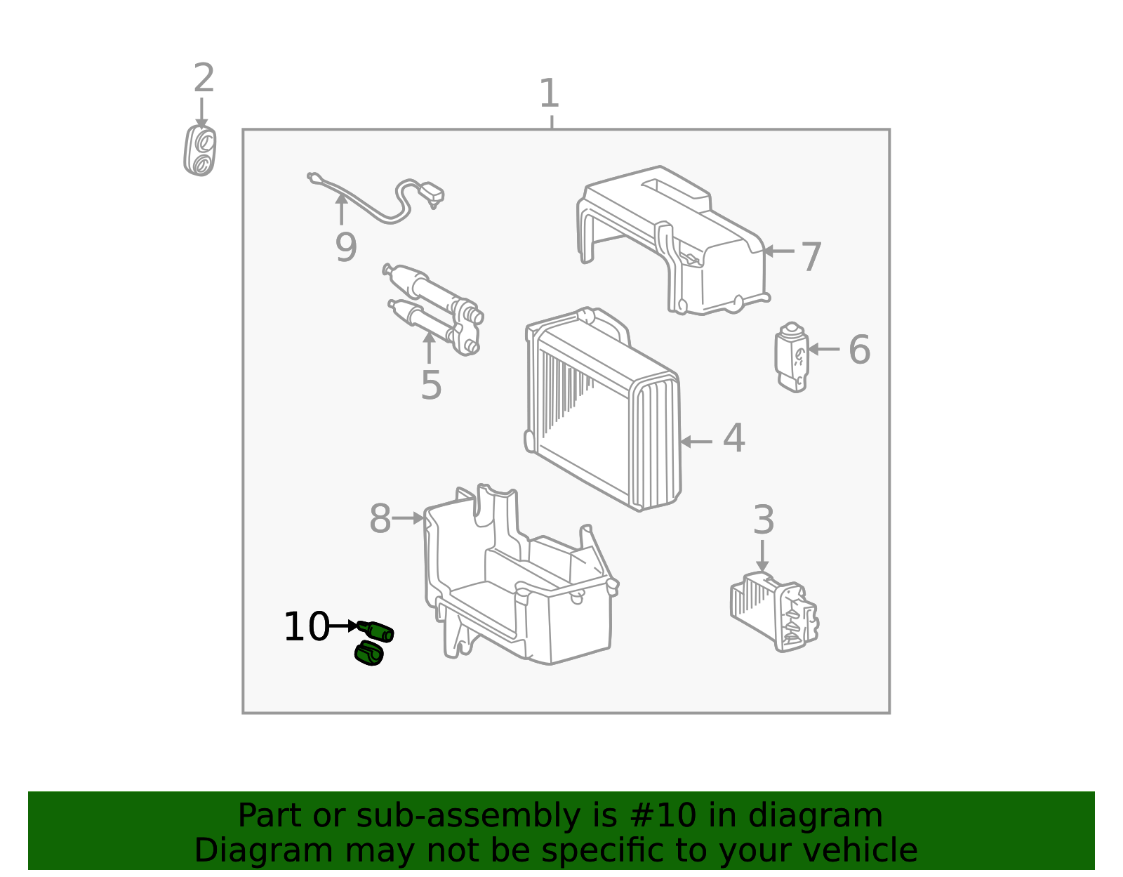 2003-2007 Toyota Drain Hose 88539-0C030 | MotorMotor