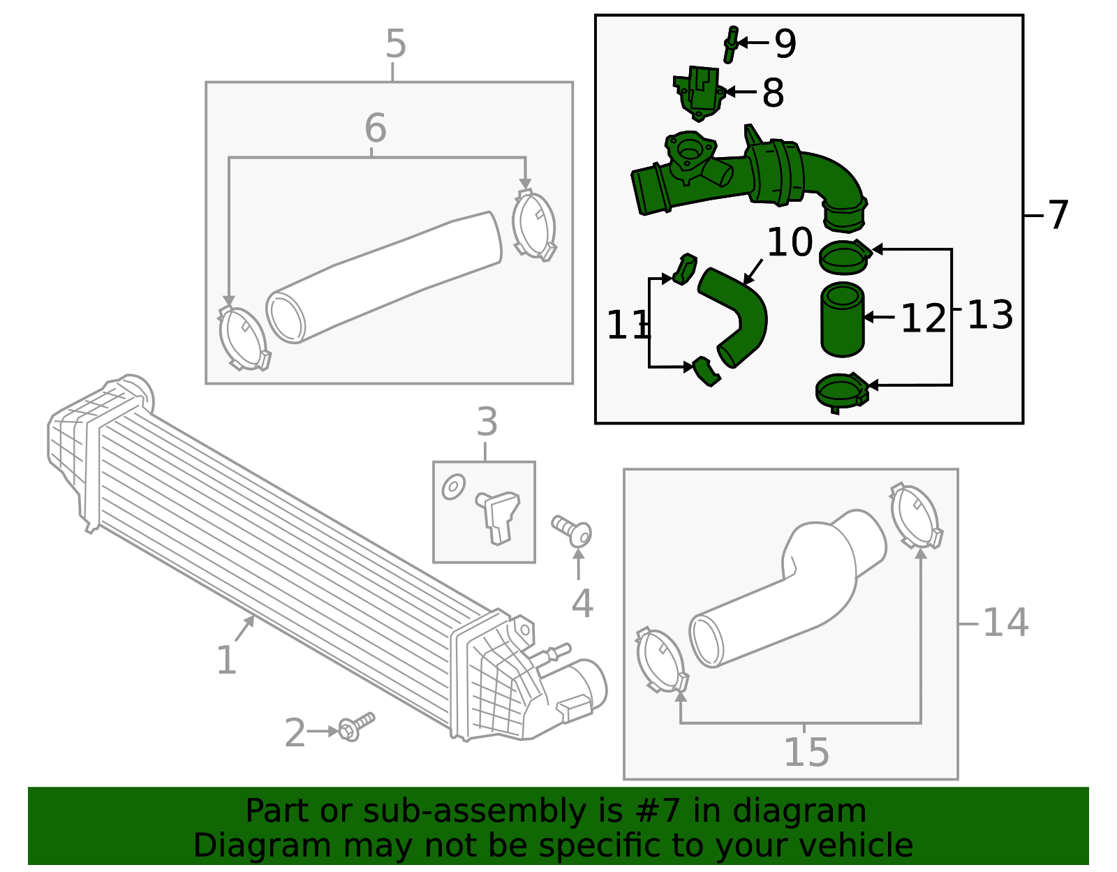L1MZ-6C646-B - Rear Duct 2020-2024 Ford Explorer | Ford Parts Direct