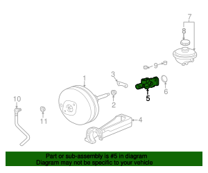 1997-2005 Porsche Brake Master Cylinder 996-355-910-01 | Sunset Porsche ...