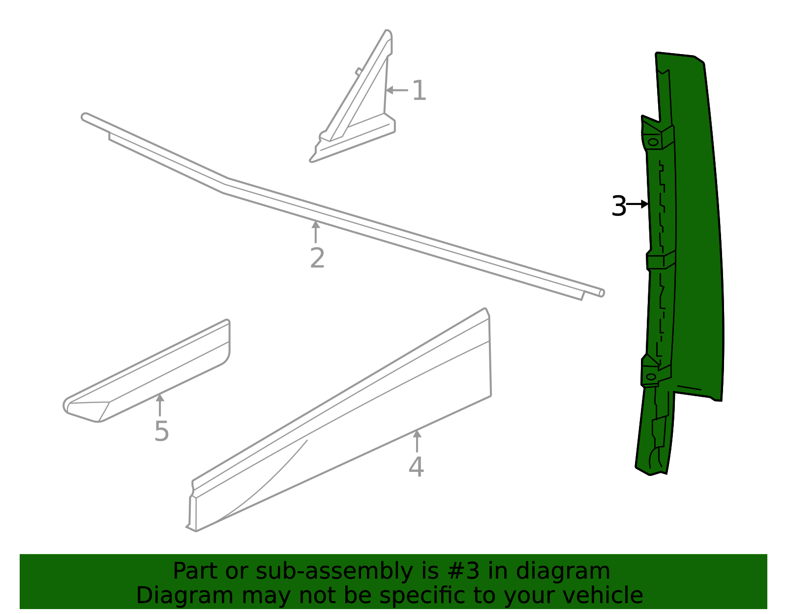 2021-2023 Volkswagen ID.4 Trim 11A-837-902-C-041 | QuirkParts