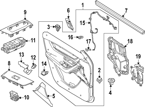 Front Door for 2025 Mazda CX-70 | mazdaswag.com