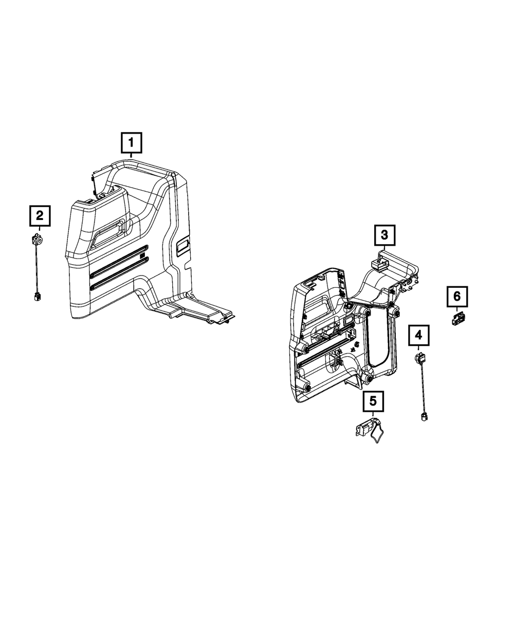 Cargo Lamp for 2018-2026 Jeep Wrangler | OEM Mopar 6KA06TX7AA | Mopar ...