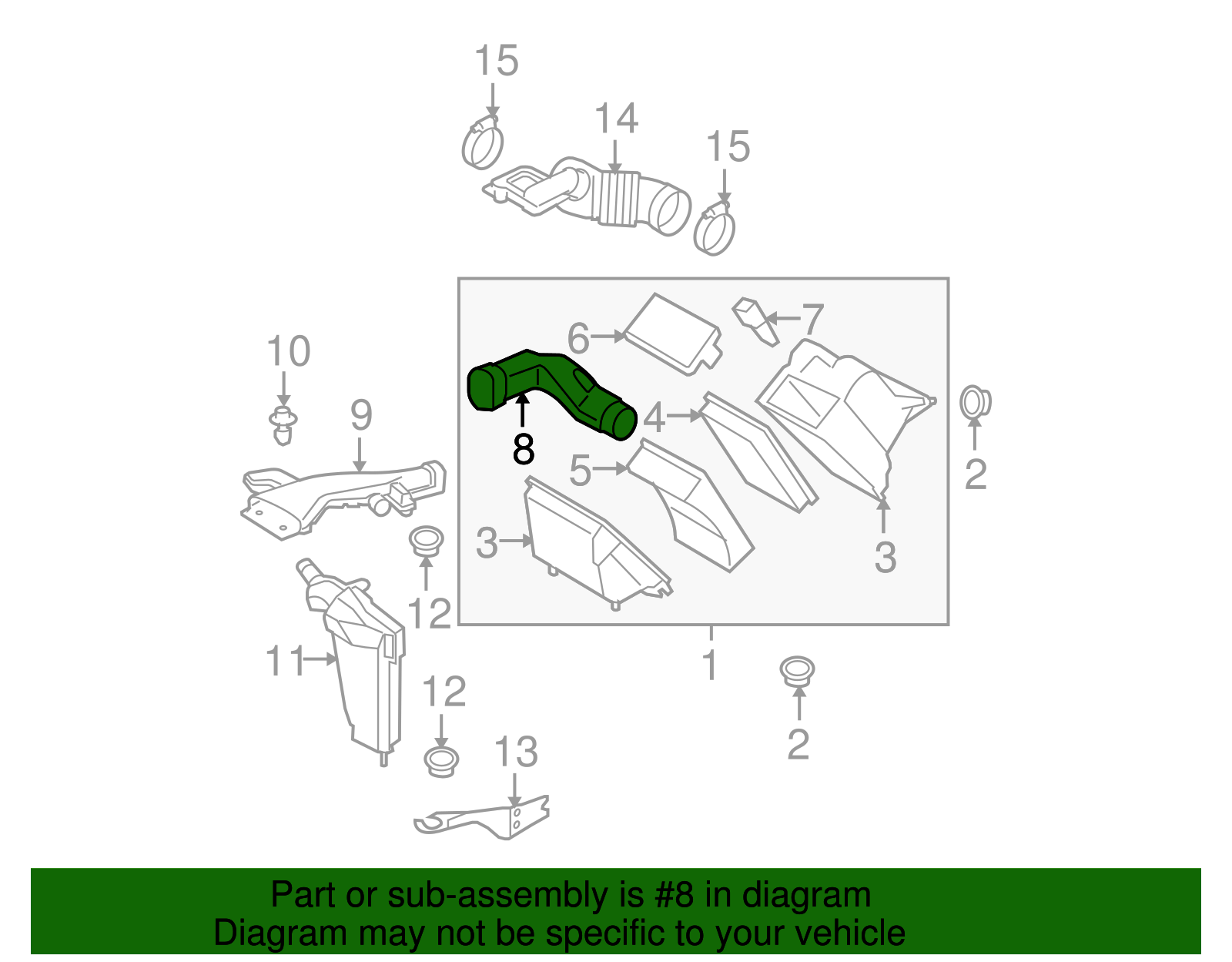 Air Intake Hose - Seamless OEM Engine Airflow 16554-EL01A | AutoNation ...