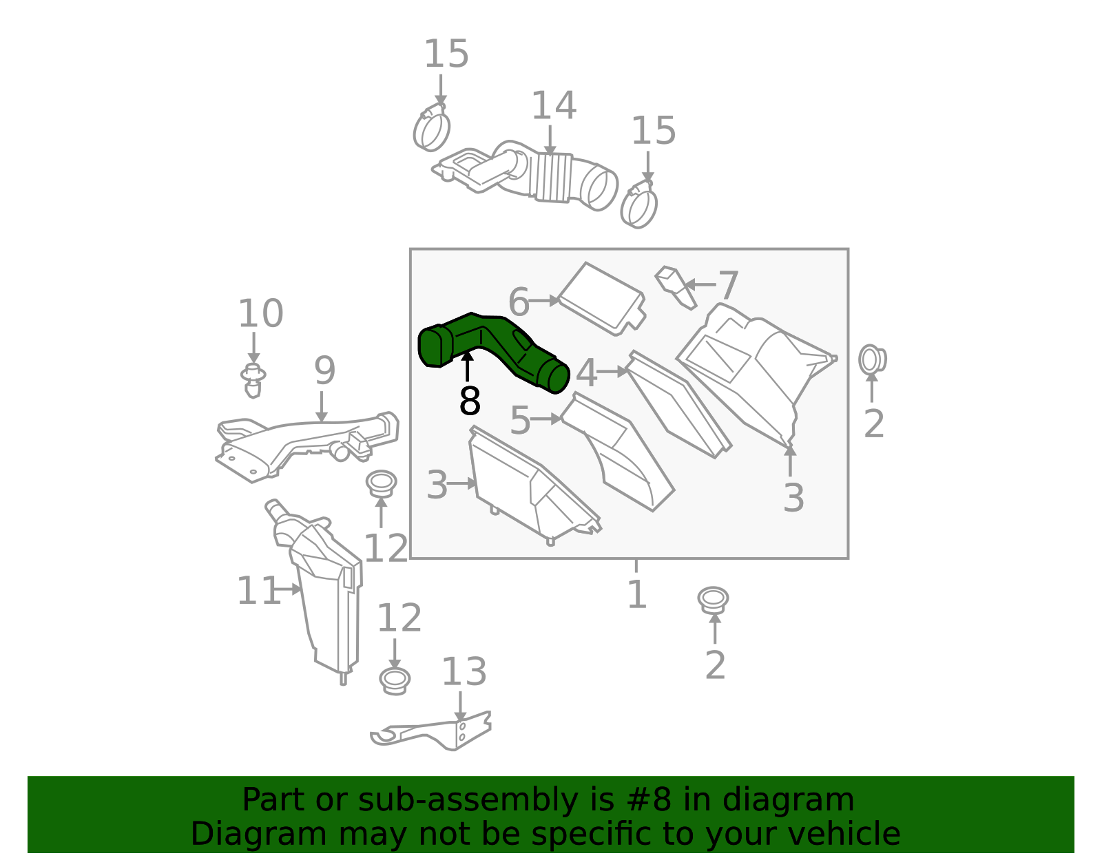 Air Intake Hose - Seamless OEM Engine Airflow 16554-EL01A | AutoNation ...