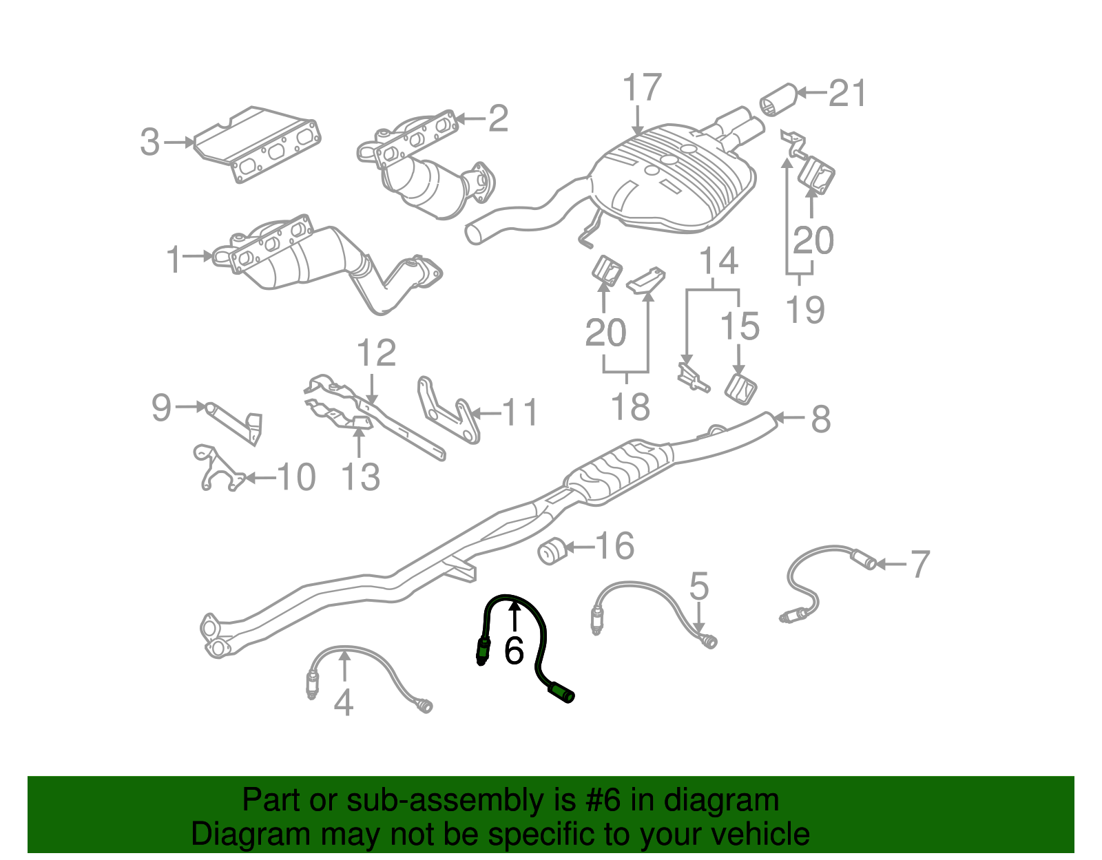 11-78-7-514-926 - Oxygen Sensor - 2003-2006 BMW | BMWPartsHub