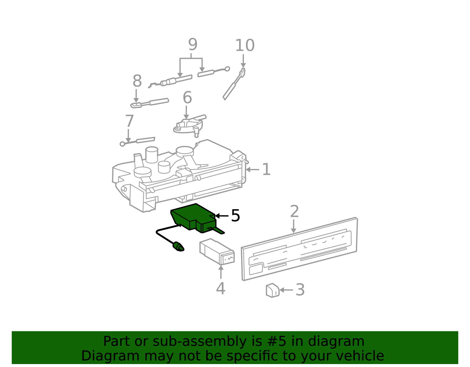 Genuine Official Toyota Blower Motor Switch part# 84732-35030 for 1989 ...