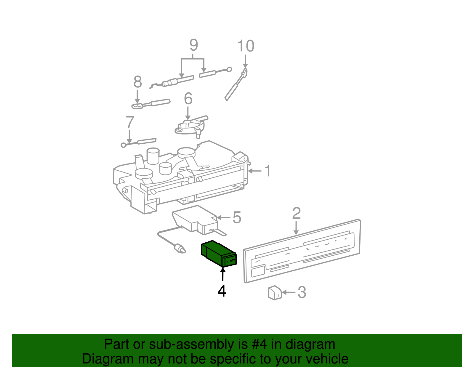 1995-1998 Toyota 1995-1998 Toyota - Switch, Cooler 84660-35010 | Sparks ...