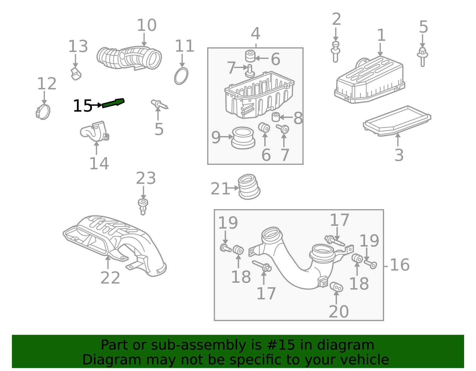 17316-P8A-A01 - Tube Clamp 2006-2014 Honda Ridgeline | Honda Parts Online
