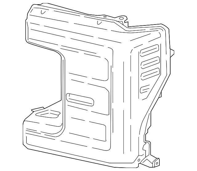 Genuine OEM Ford Part - Headlamp Assembly HC3Z-13008-P | Genuine OEM ...