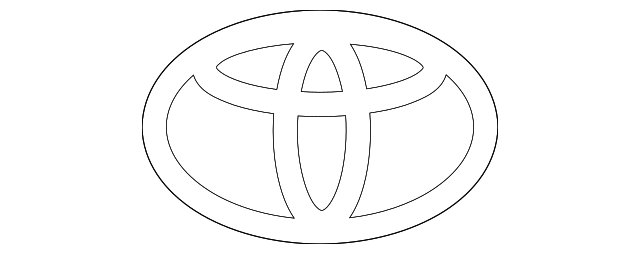 2007-2009 Toyota Emblem 90975-02063 | Toyota San Diego Parts