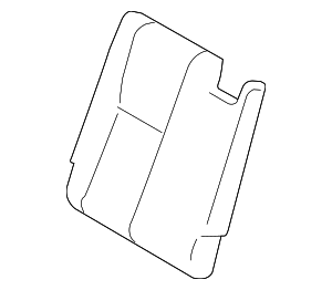 2023 Toyota Highlander Seat Back Cover 79023-0E281-C1 | Toyota Parts Center