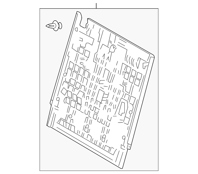 2020-2025 Toyota Highlander Seat Back Panel 79207-0E140-C0 | Toyota ...