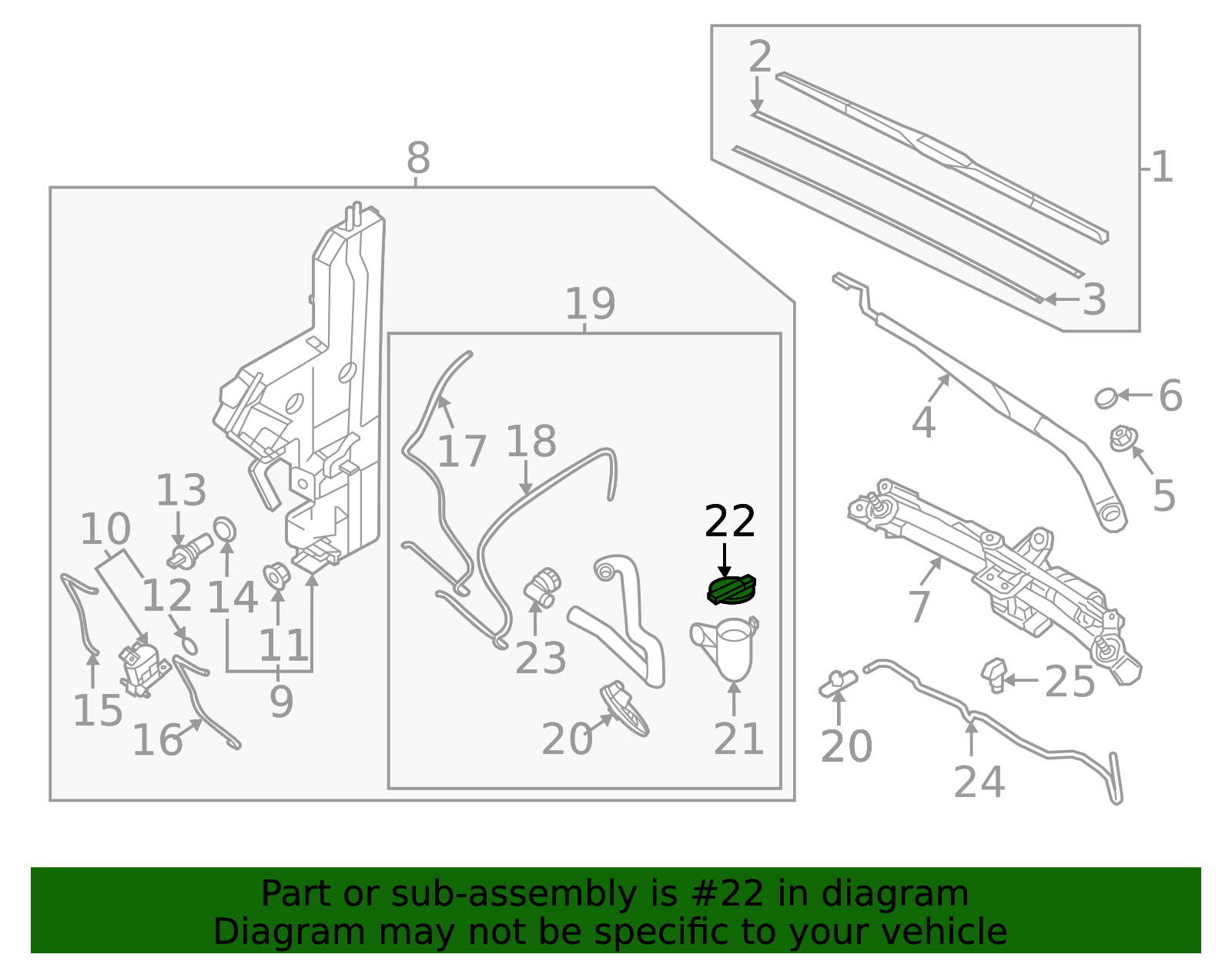 Hyundai - 98623-G6000 - Reservoir Cap - 2018-2025 Hyundai | OEM Hyundai ...