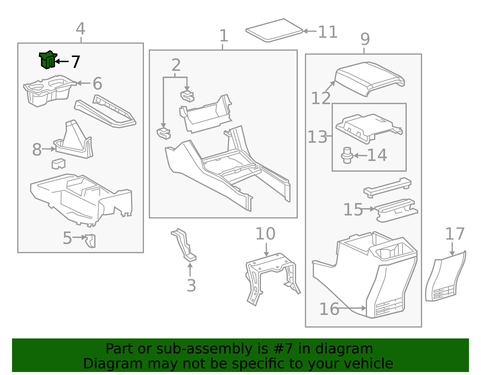Genuine Official Toyota Cup Holder Insert part# 55618-06050 for 2016 ...