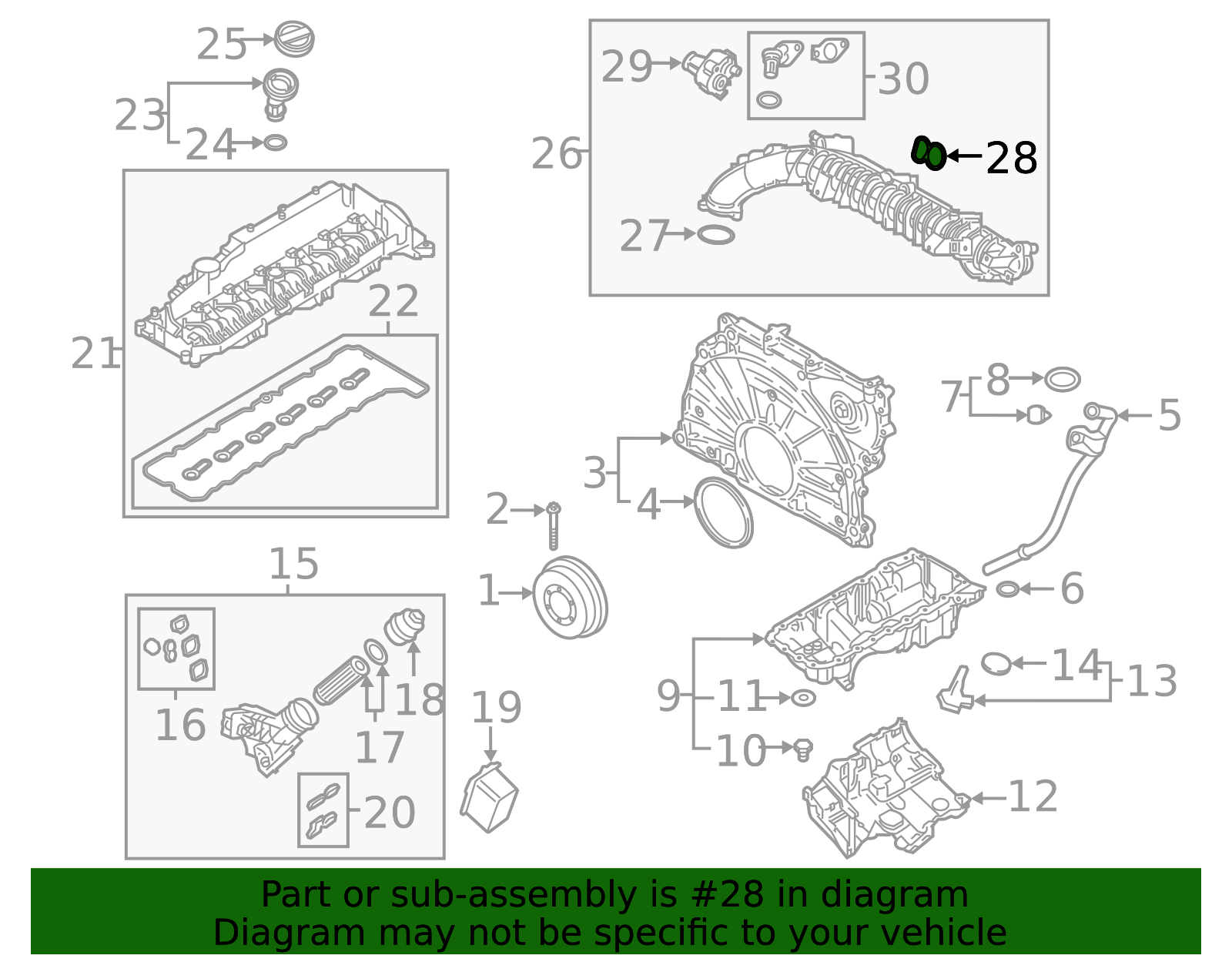 11-61-8-579-879 - 2018 BMW - Manifold Gasket | Buy BMW Parts Now