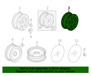 2019-2022 Chevrolet Spark 15x6-Inch Aluminum Wheel 42496076 | Shop ...