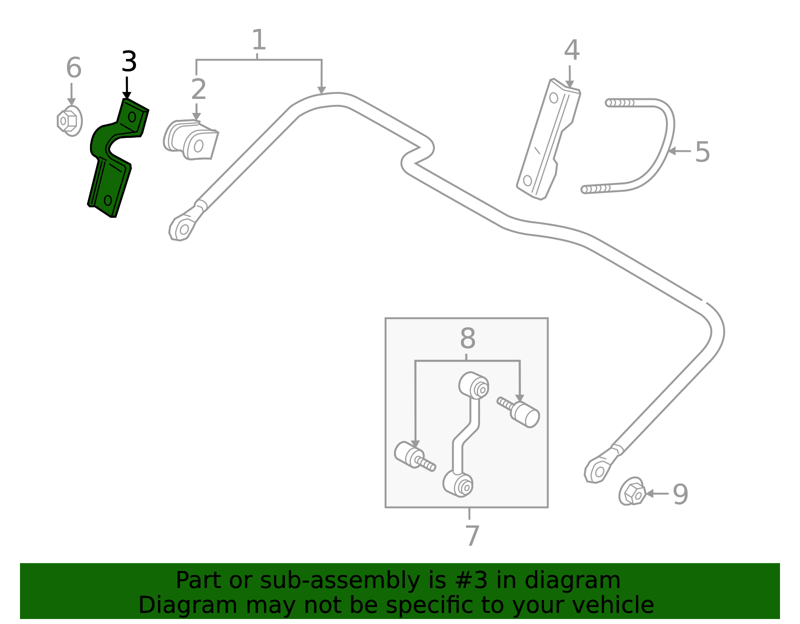 F81Z-5486-BA - Bracket - 2007-2022 Ford | Lasco Auto Parts