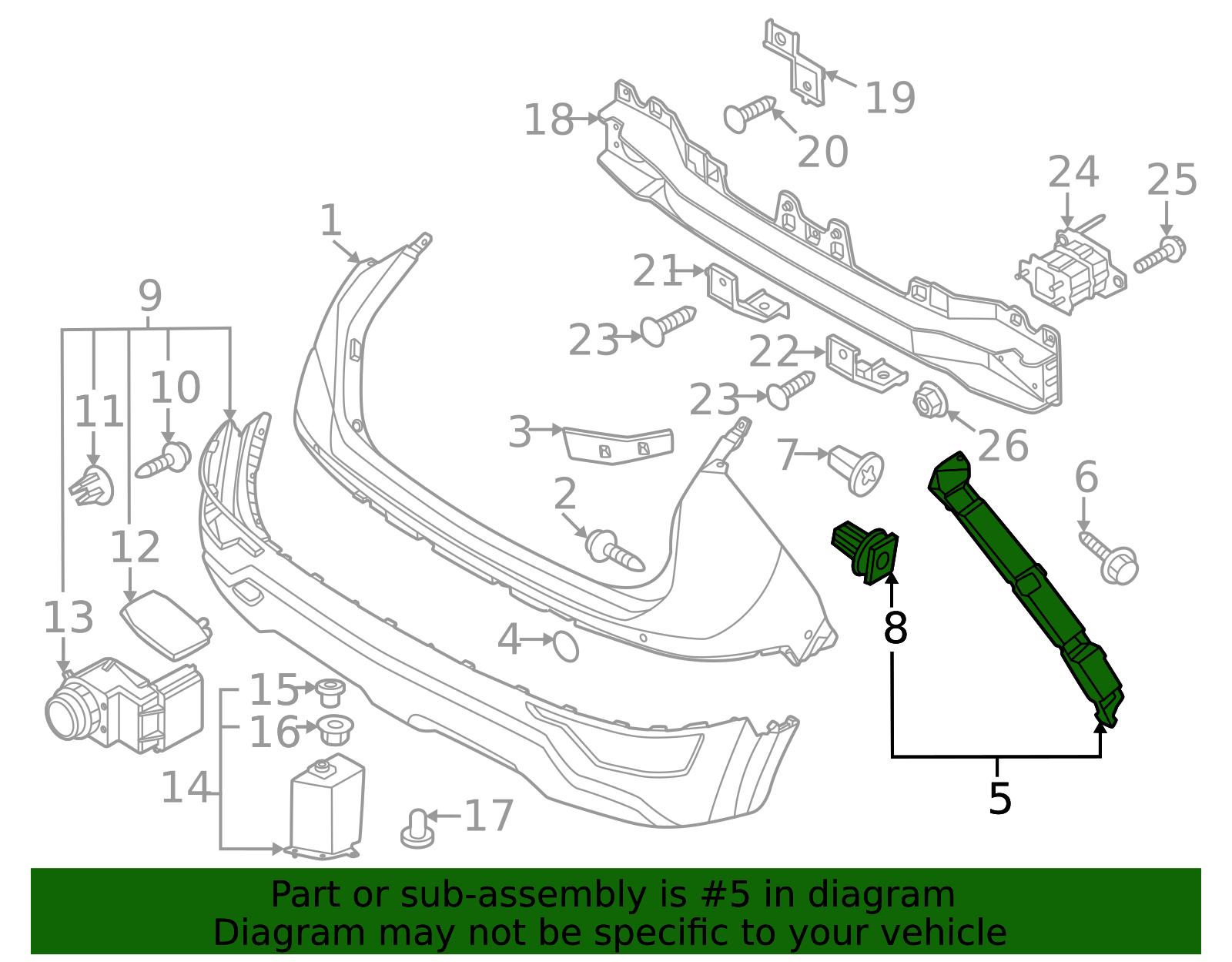 86651-AT000 - Side Bracket 2023-2025 Kia | Kia.Parts Store