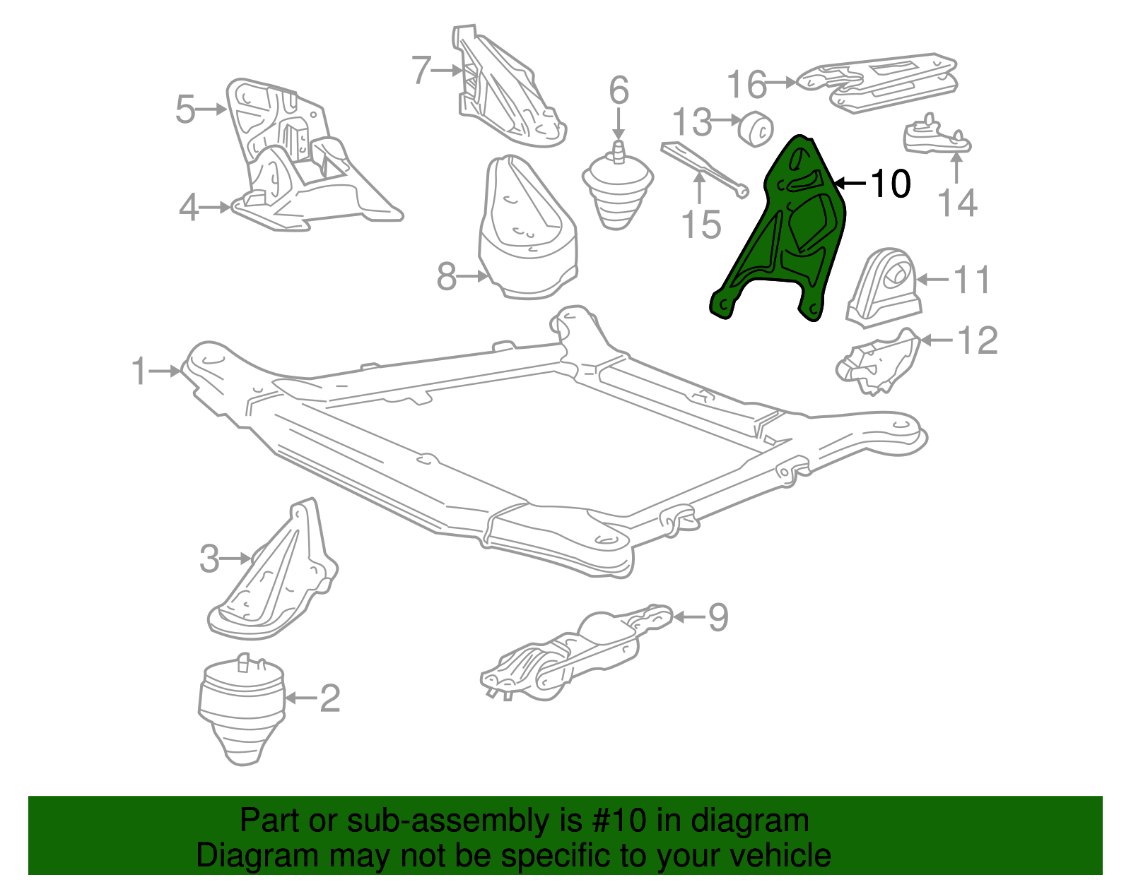 3524345 - Torque Arm - 1993-1998 Volvo | Volvo OEM Parts Direct