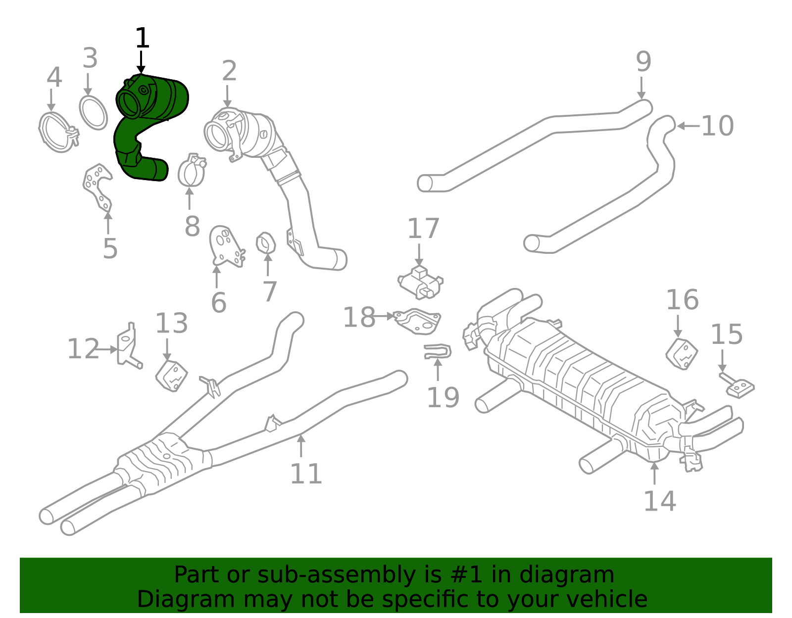 18328681200 - 2018-2025 BMW Catalytic Converter (18-32-8-681-200) | BMW ...
