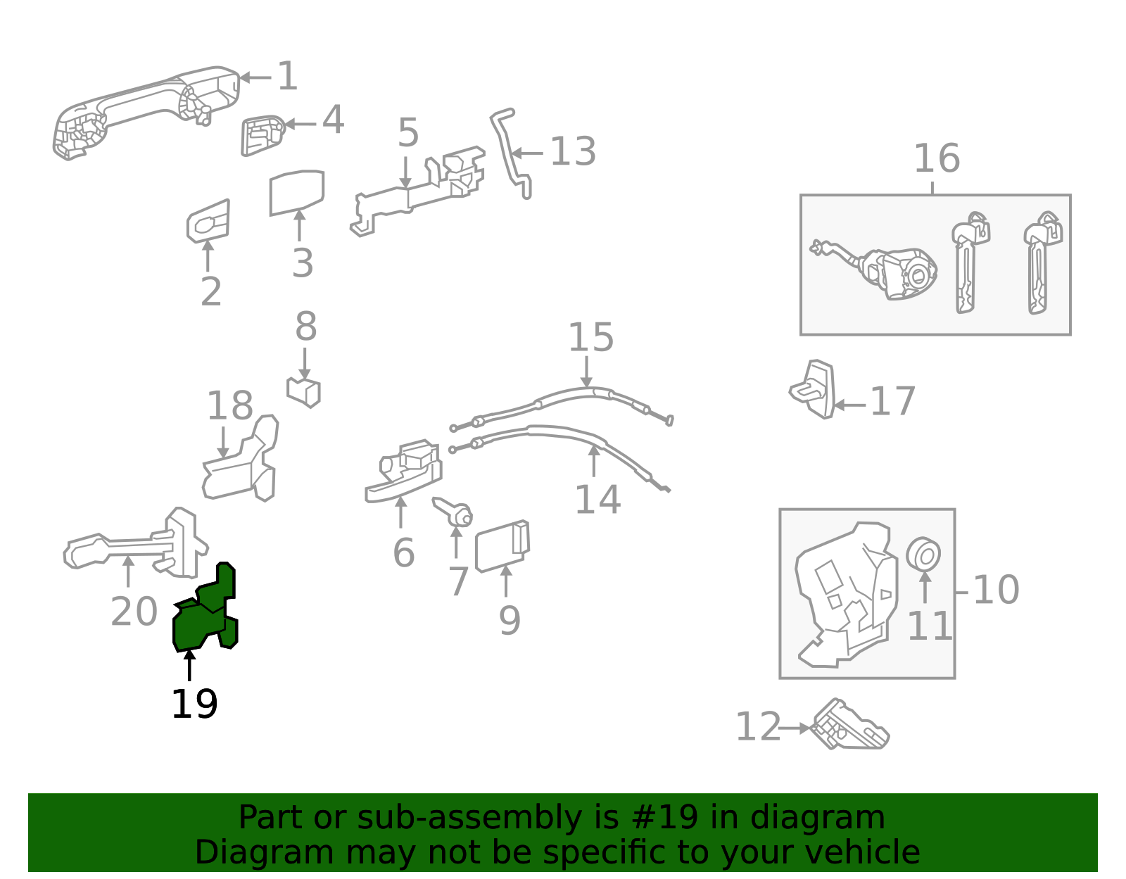 68740-0C010 - Lower Hinge 2022-2025 Toyota | Toyota San Diego Parts