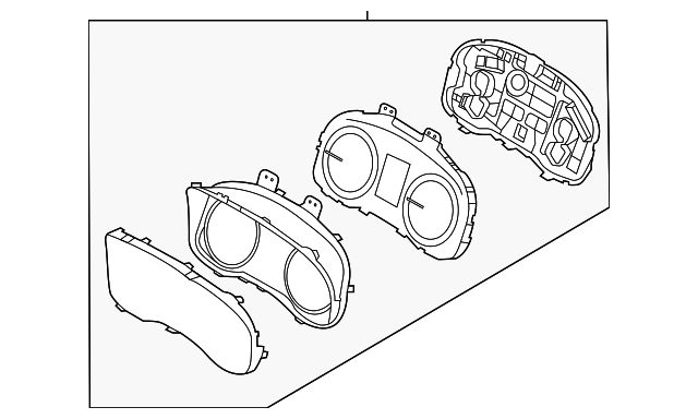 Hyundai - 94033-K2200 - Instrument Cluster - 2023-2025 Hyundai Venue ...