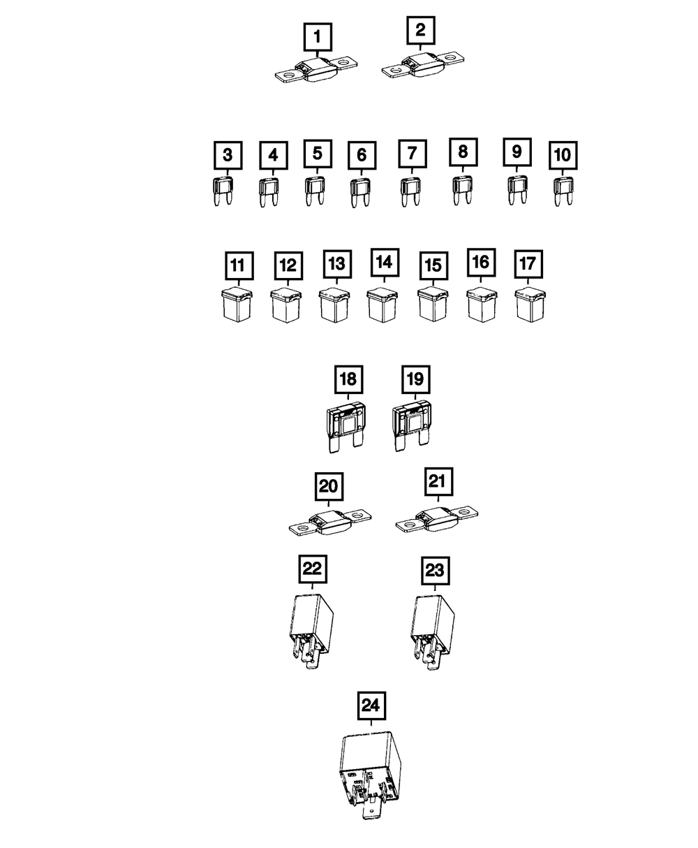 68603769AA - Micro Power Iso Relay 2009-2026 Mopar | The Official Mopar ...