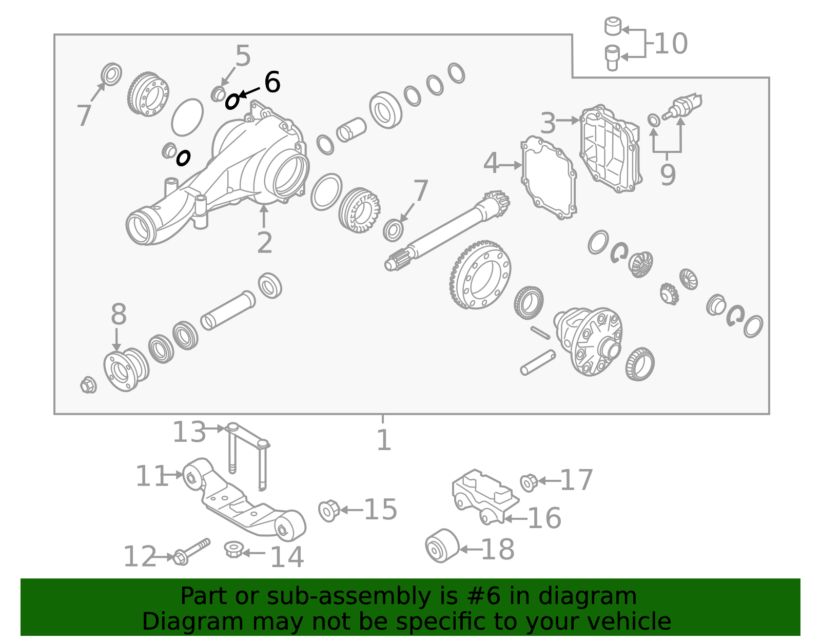 2019-2025 Subaru Drain Plug Gasket 803918060 | Subaru Parts For You