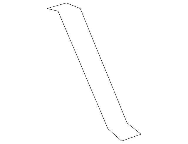 Genuine Toyota Brace, Side Panel Skirt, Rear part# 65521-0C010 for 2007 ...